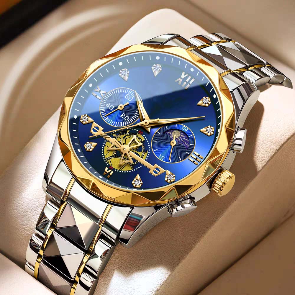 VIP Dinar Brand Men's Business Waterproof Chronograph Wrist Watch ...