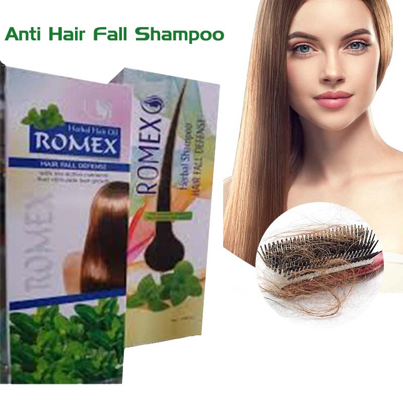 Romex Anti Hair Fall Herbal Shampoo– arzaan.pk